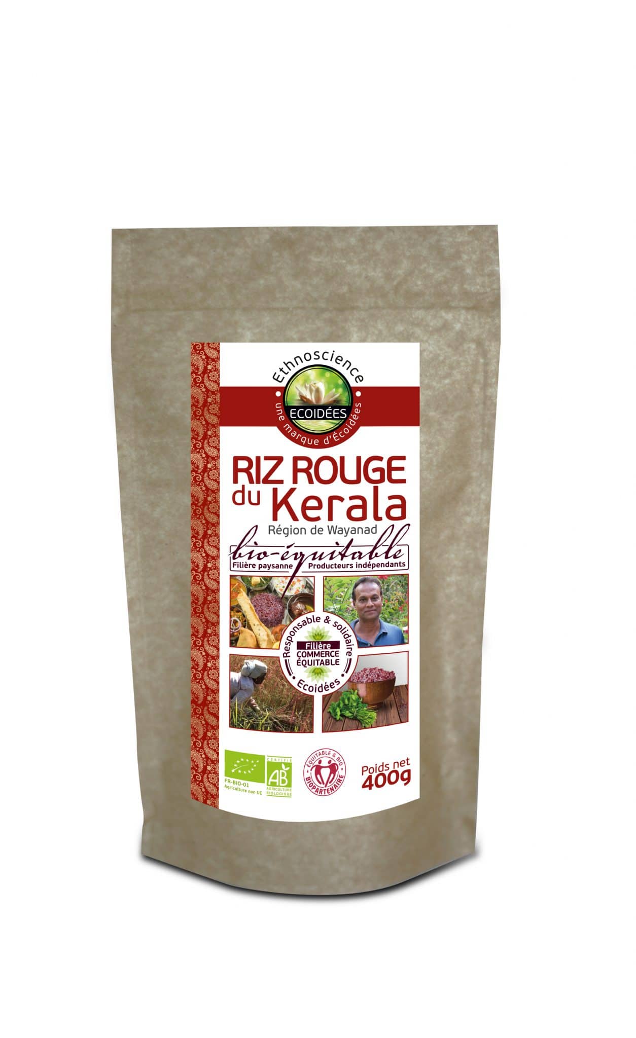 Le riz rouge du Kerala par Ecoidées